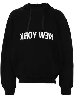 Helmut Lang Logo-print Cotton Hoodie