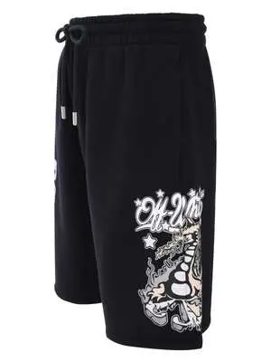 Off-White Dragon Printed Shorts