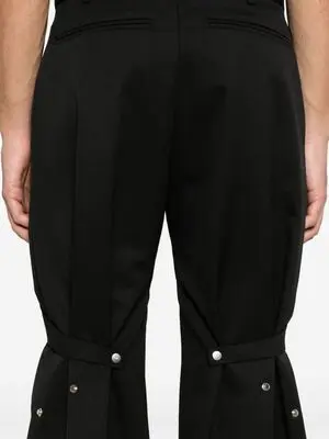 HELIOT EMIL Layered Twill Trousers