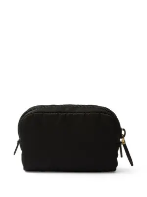 Prada Triangle Logo Makeup Bag