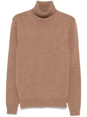ZANONE Virgin Wool Sweater - Brown