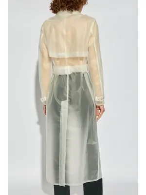 TOM FORD Transparent Belted Trench Coat