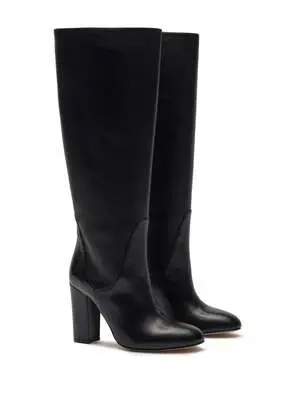 SCAROSSO 100mm Jessy Boots - Black