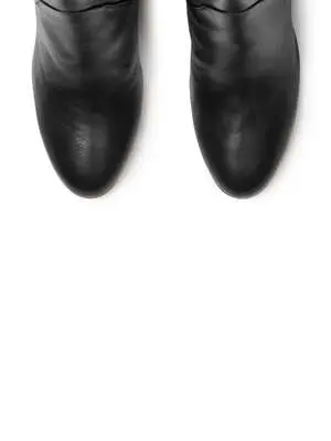 SCAROSSO 100mm Jessy Boots - Black
