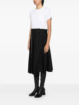 Sacai Pleat Detailing Dress
