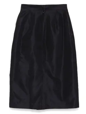 Biyan Bow-embellished Midi Skirt