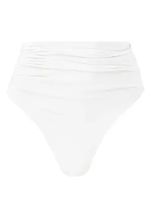 Jacquemus Le Drapeado Bikini Bottom - White