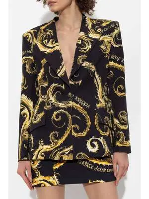 Versace Barocco-print Blazer