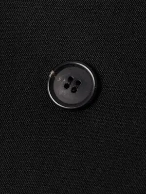 Wardrobe.NYC Rhw Double-breasted Twill Mini Dress - Black
