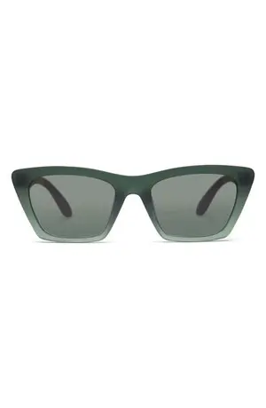 Toms Sahara Cat Eye Sunglasses - Spruce Crystal Fade/ Green