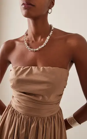 Sylvia Toledano Plated Chain I Necklace