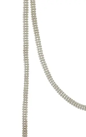 Sylvia Toledano Plated Bolo Tie Necklace