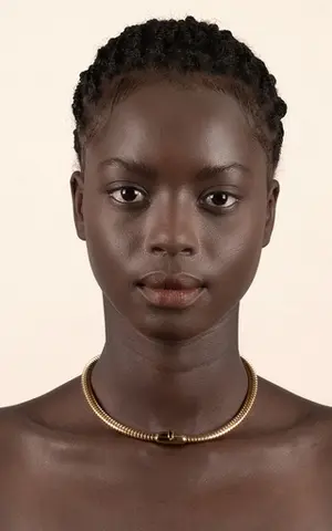 IVI Slim Gaia -plated Necklace