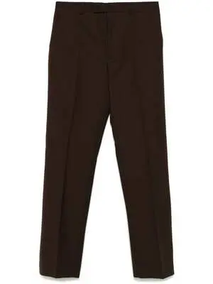 SUNFLOWER Straight-leg Trousers - Brown