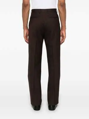 SUNFLOWER Straight-leg Trousers - Brown