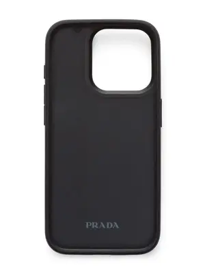 Prada Triangle Logo Iphone 15 Pro Case