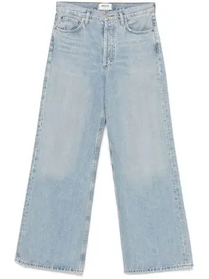 AGOLDE Dame Wide-leg Jeans - Blue