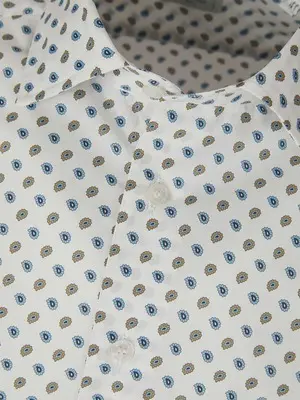 Etro Geometric-print Shirt - White
