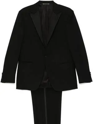 Canali Wool Suit - Black