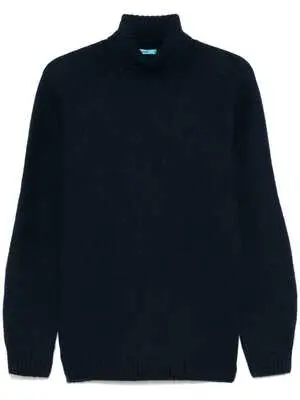 DRUMOHR Lambswool Sweater - Blue
