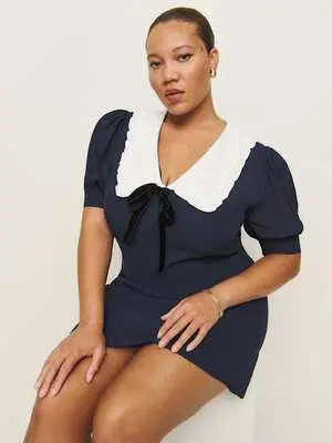 REFORMATION Kaylia Dress - Blue