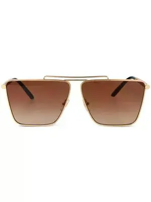 Versace Square-frame Sunglasses - Gold
