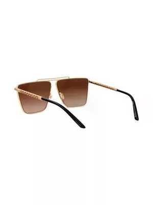 Versace Square-frame Sunglasses - Gold