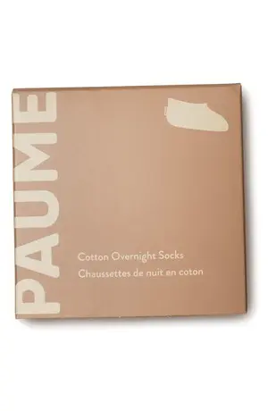 PAUME Organic Cotton Overnight Socks