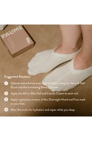 PAUME Organic Cotton Overnight Socks