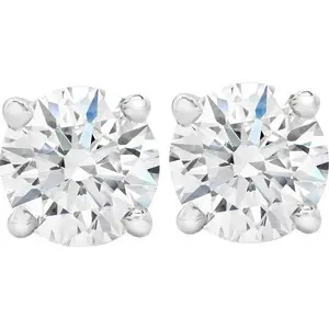 BLISS DIAMOND Bliss Diamond 3/4ct Round Cut Lab Created Diamond Stud Earrings