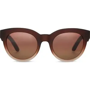 Toms TOMS Florentin Cat Eye Sunglasses Matte Brown