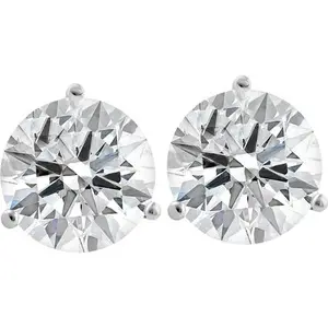 BLISS DIAMOND 4 1/2 Ct Lab Grown Diamond Stud Earrings - 14k White Gold