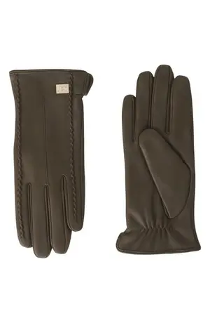 Soia & Kyo Leather Gloves - Espresso