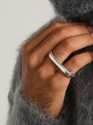Hoorsenbuhs Bonded Double Barrel Knuckle Ring