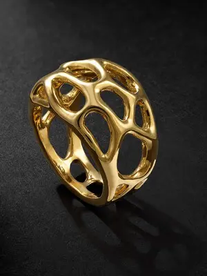 ALEX MOSS Symbiote 14-karat Ring - Gold