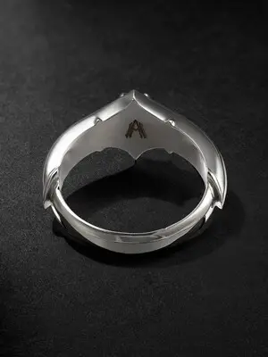 ALEX MOSS Saber 14-karat White Gold Ruby Ring