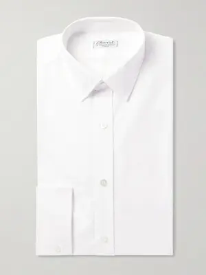 Men's White Cotton Shirts