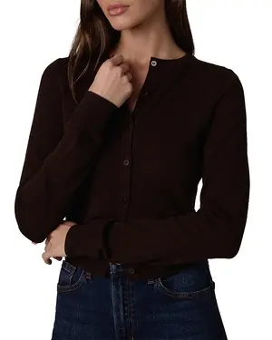 Joe's Jeans X Dani Michelle The Dani Cashmere Cardigan - Espresso