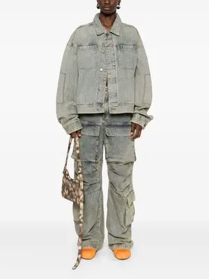ENTIRE STUDIOS Gem Denim Jacket - Neutrals