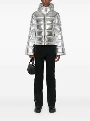 Perfect Moment Metallic Flare Jacket - Silver