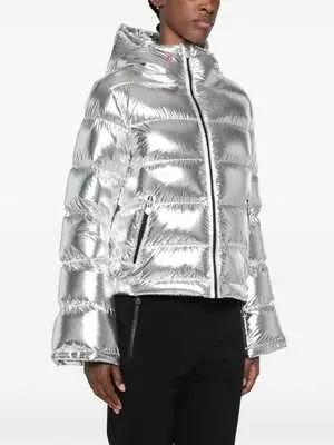 Perfect Moment Metallic Flare Jacket - Silver