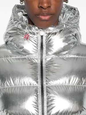 Perfect Moment Metallic Flare Jacket - Silver