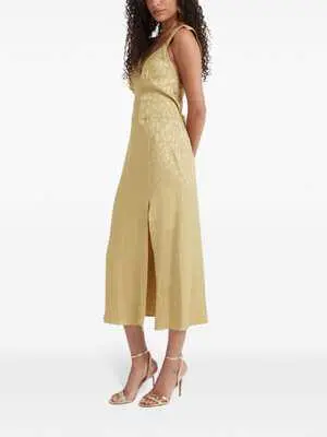 TEMPERLEY LONDON Willow Midi Dress - Gold