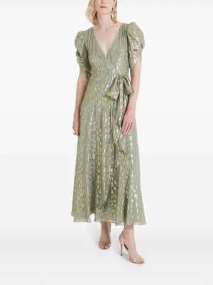 TEMPERLEY LONDON Kyra Maxi Wrap Dress