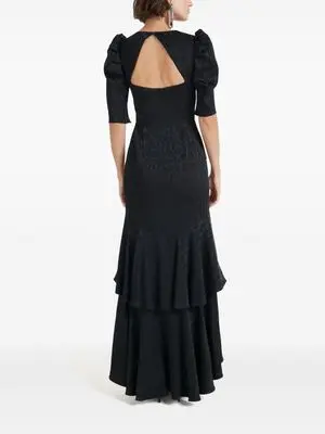 TEMPERLEY LONDON Willow Maxi Dress - Black