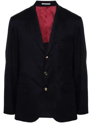 Brunello Cucinelli Twill Blazer - Blue