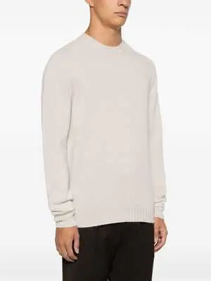 DRUMOHR Crew-neck Cashmere Jumper - Neutrals