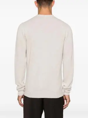 DRUMOHR Crew-neck Cashmere Jumper - Neutrals
