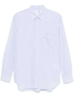 Comme Des Garçons Striped Shirt - Blue