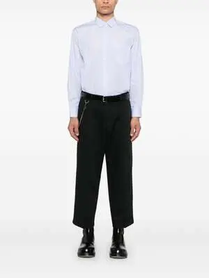 Comme Des Garçons Striped Shirt - Blue